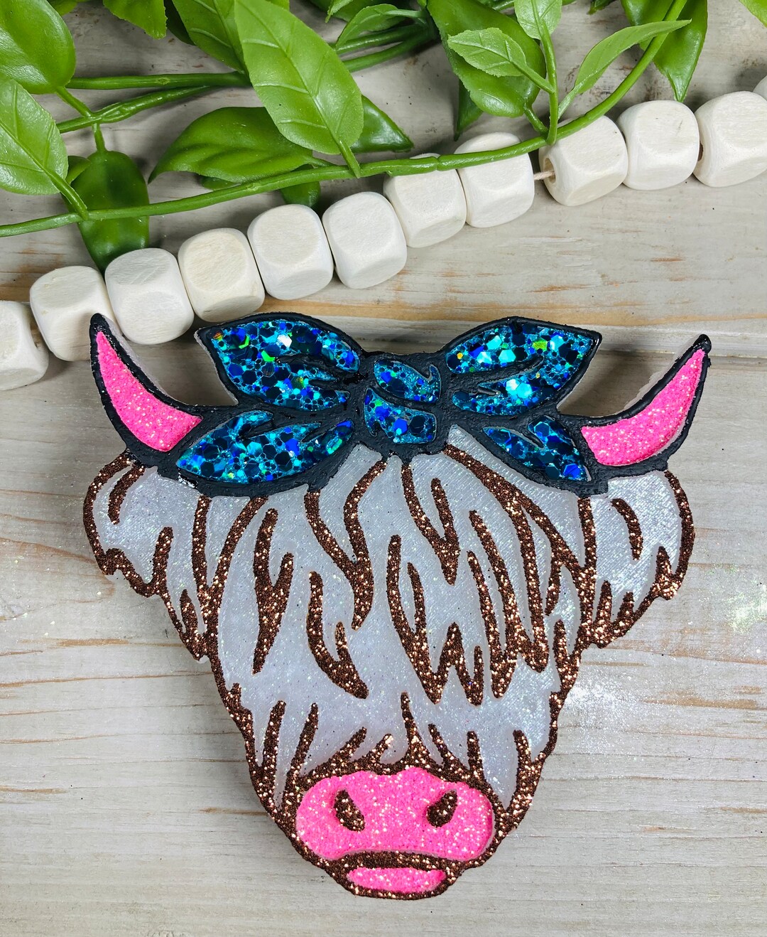 Highland Cow Freshie | Cow Freshie | Cow Freshie | Freshie | Car ...