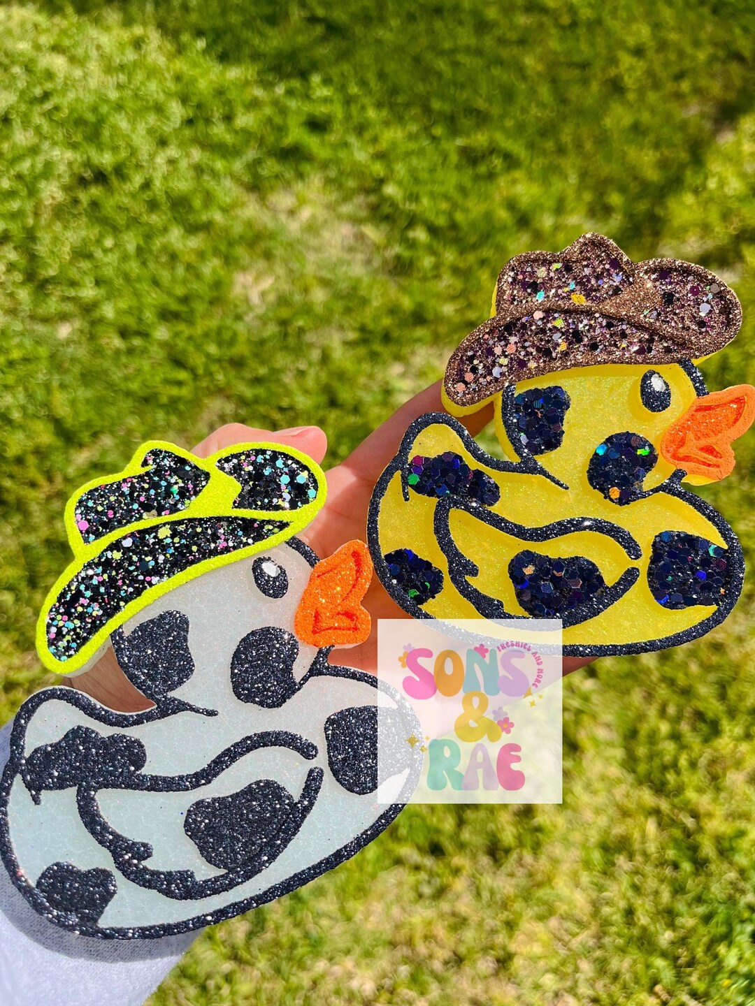 Duck Freshie | Duckie Freshie | Cow Print Duck Freshie | Freshie | Car ...