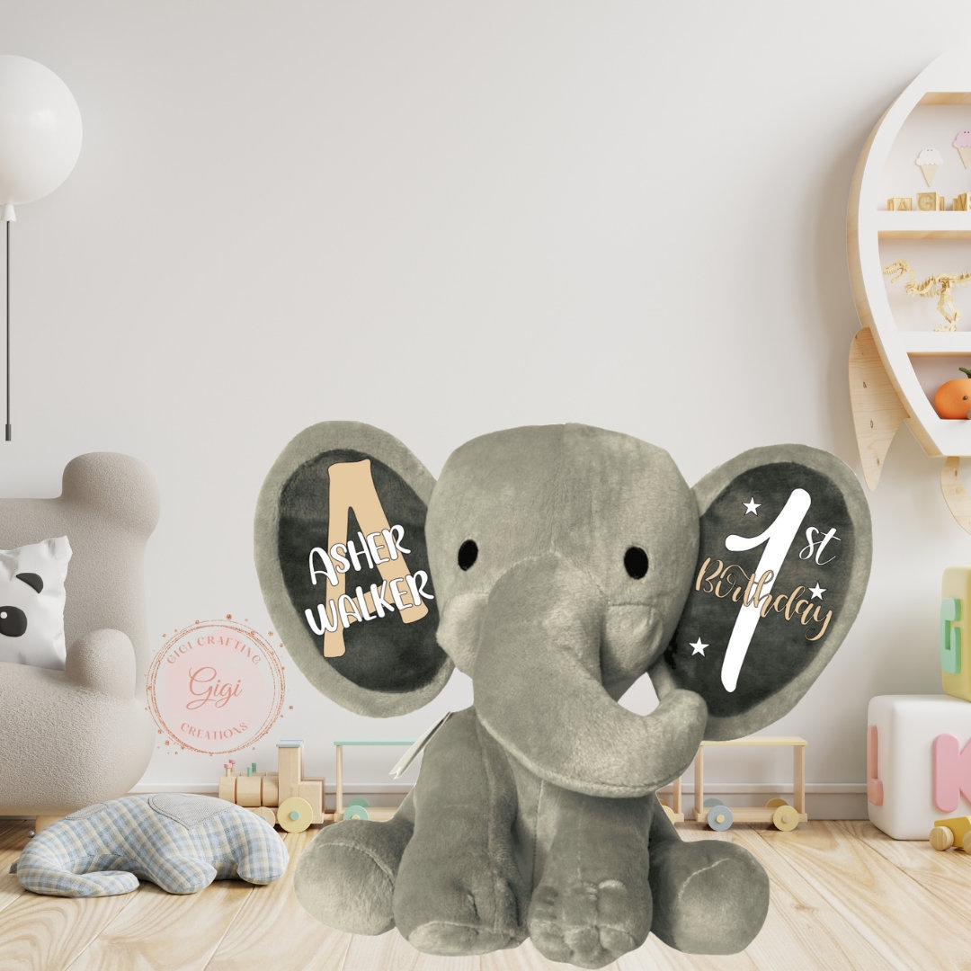 1st Birthday Gift Boy, Boys 1st Birthday Gift, First Birthday Stuffed ...