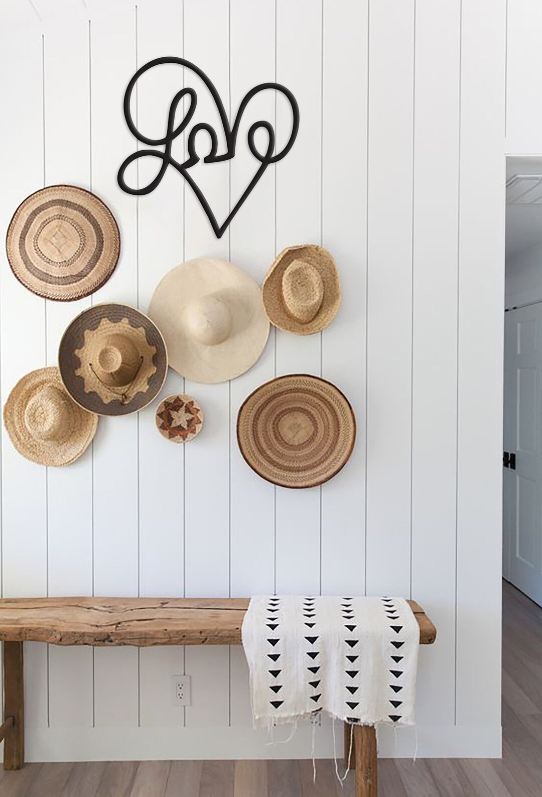 Metal Wall Art - Love - Heart - Design - Gift - Etsy
