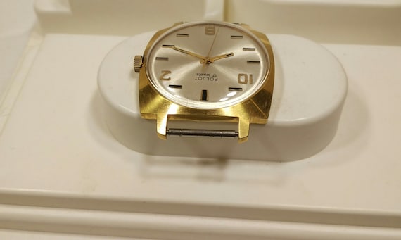 Watch POLJOT 17 JEWELS Vintage Mechanical gold-plated… - Gem