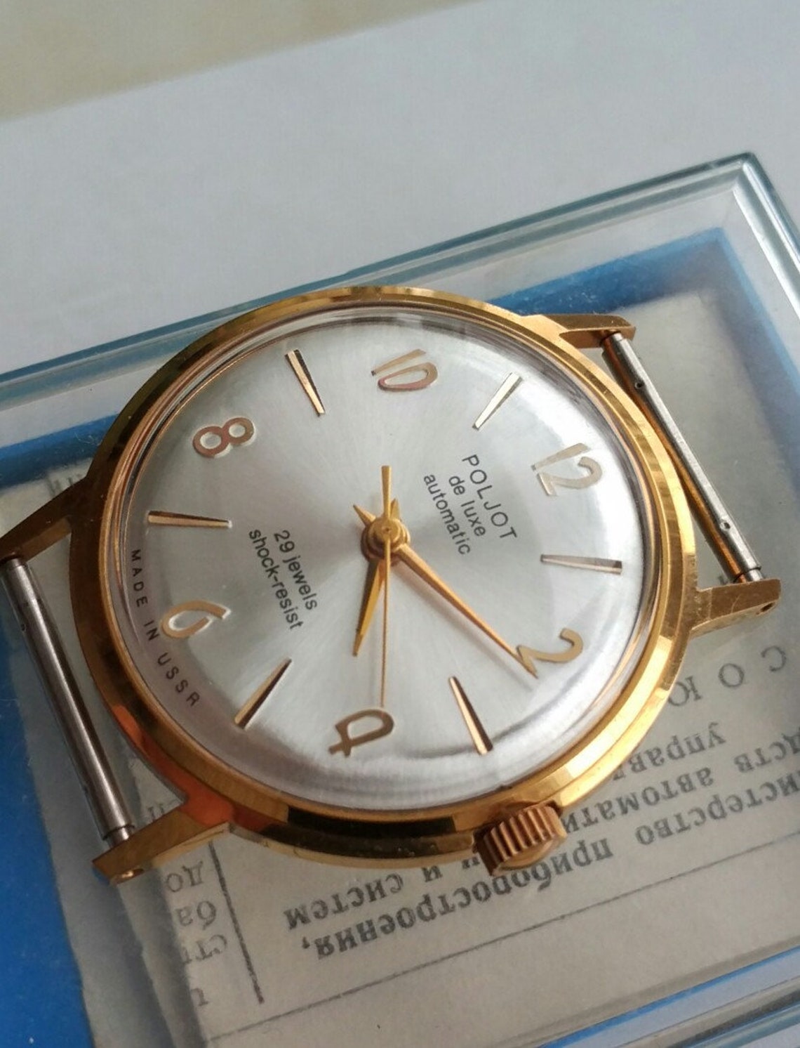 Vintage Poljot De Luxe Automatic Mechanical 29 Jewels Vintage / Men Watch. Rare Timepiece - Etsy