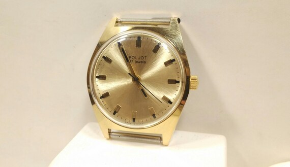 Watch POLJOT 17 JEWELS Vintage Mechanical, gold-plate… - Gem
