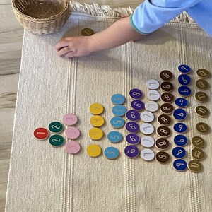 Montessori Short Bead Stair Extension - Etsy