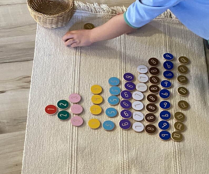 Montessori Short Bead Stair Extension - Etsy