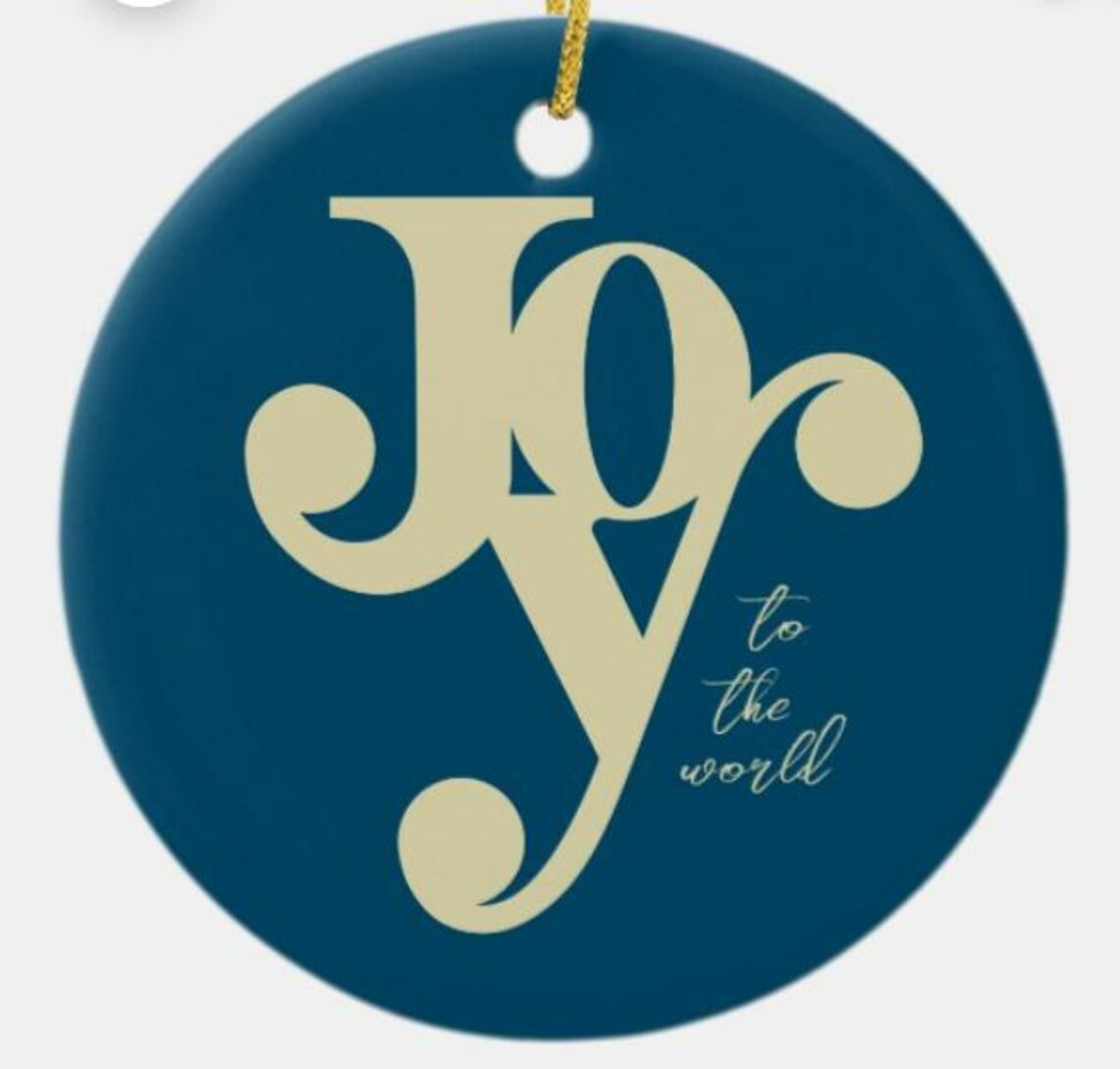 Hand-created Typographic JOY Text for Christmas/holiday SVG Digital ...