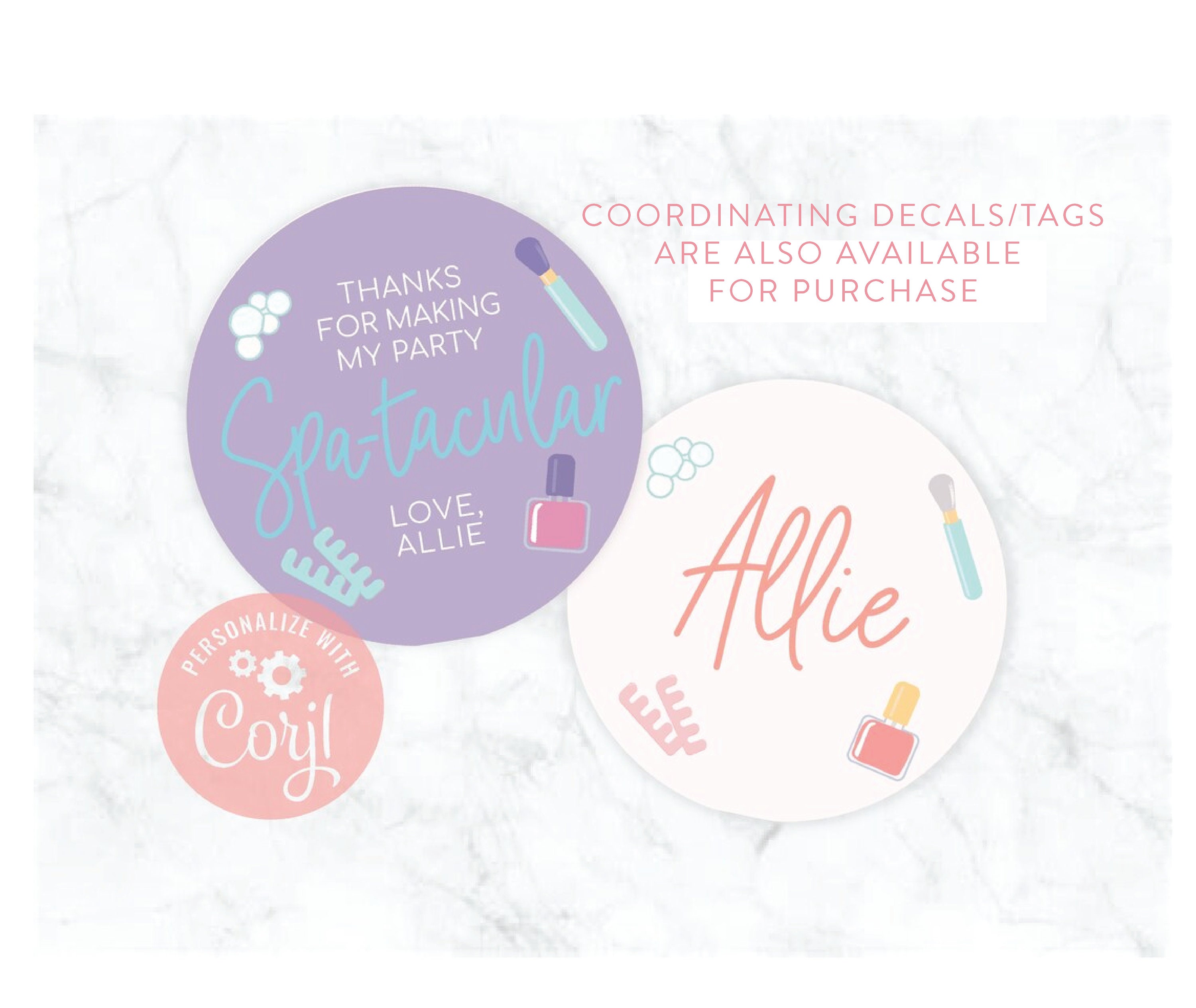 Spa Night Custom Bridal Shower Invitation Download - Etsy