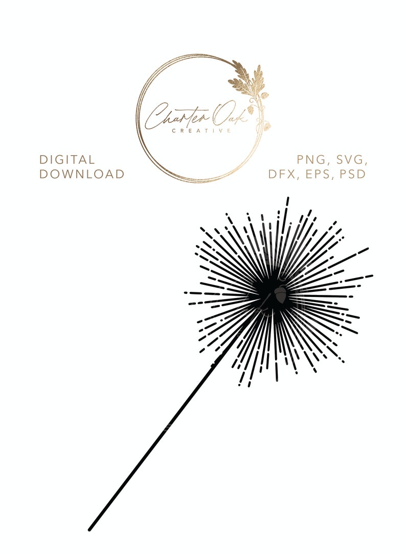 Sparkler Firework SVG Digital File Download - Etsy