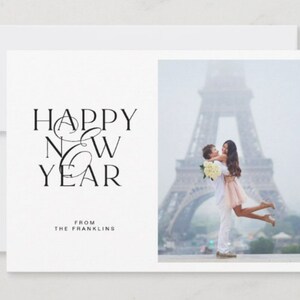 Beautiful, Elegant Happy New Year Script Typography SVG Digital File ...