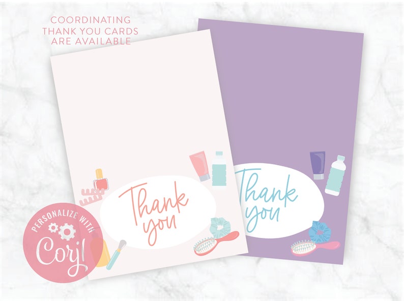 Spa Party Custom Sign/poster Download - Etsy