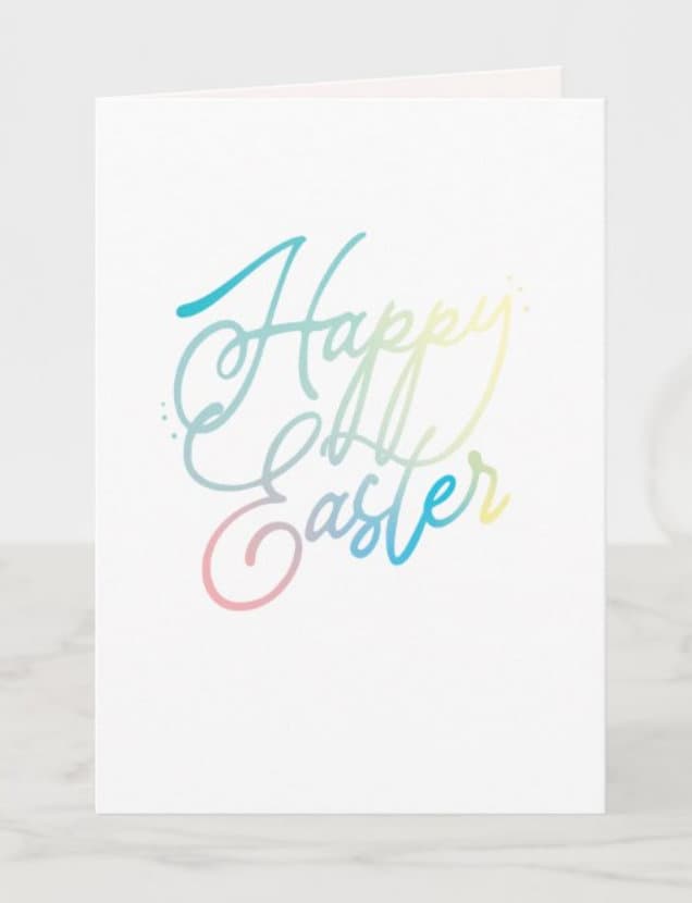 Hand-created Happy Easter Script Typography SVG PNG Digital File ...