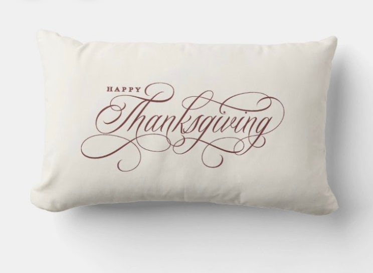 Beautiful, Elegant Happy Thanksgiving Script Typography SVG Digital ...