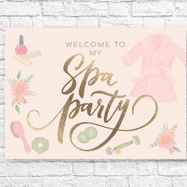 Spa Sign - Etsy