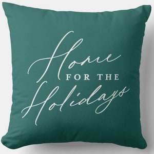 Beautiful Home for the Holidays Script Typography SVG Digital File ...