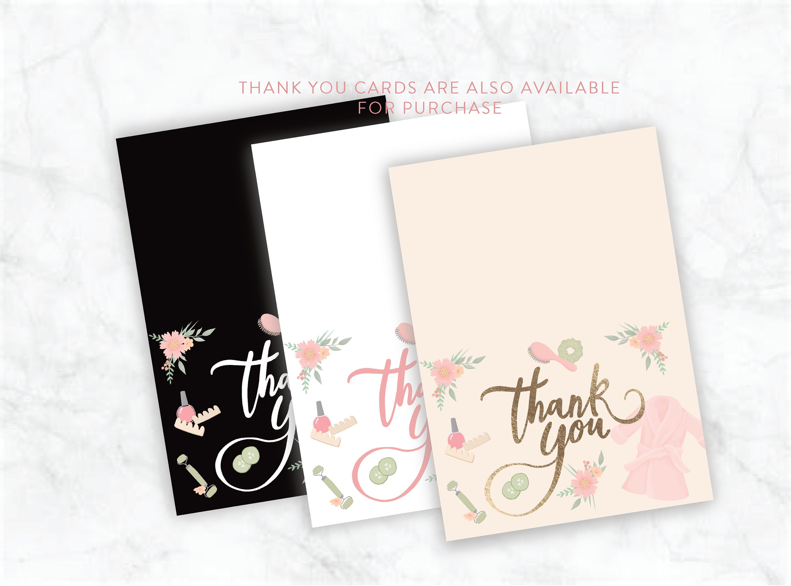 Elegant Spa Tea Party Par-tea Custom Party Invitation Download ...