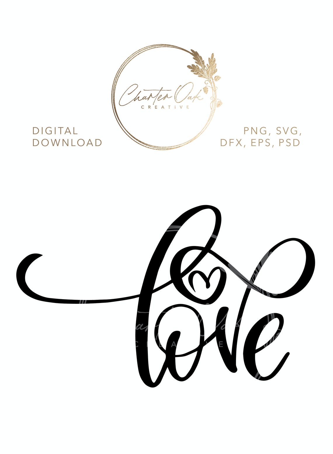 Modern Hand-created Love for Valentine's/wedding Script - Etsy