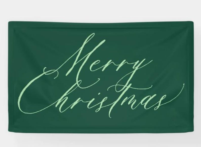 Beautiful Merry Christmas Script Typography SVG Digital File Download ...