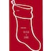 Christmas/holiday Stocking Line Drawing PNG SVG Digital File Download ...