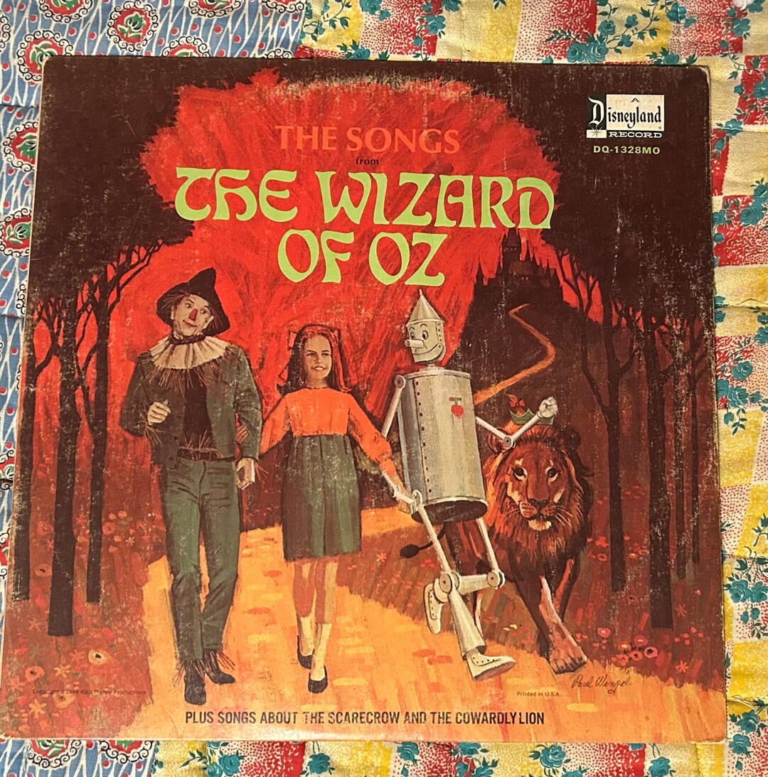 Wizard of Oz Record - Etsy