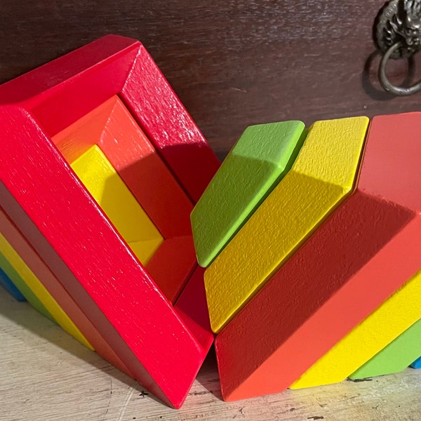 Pyramid Puzzle - Etsy