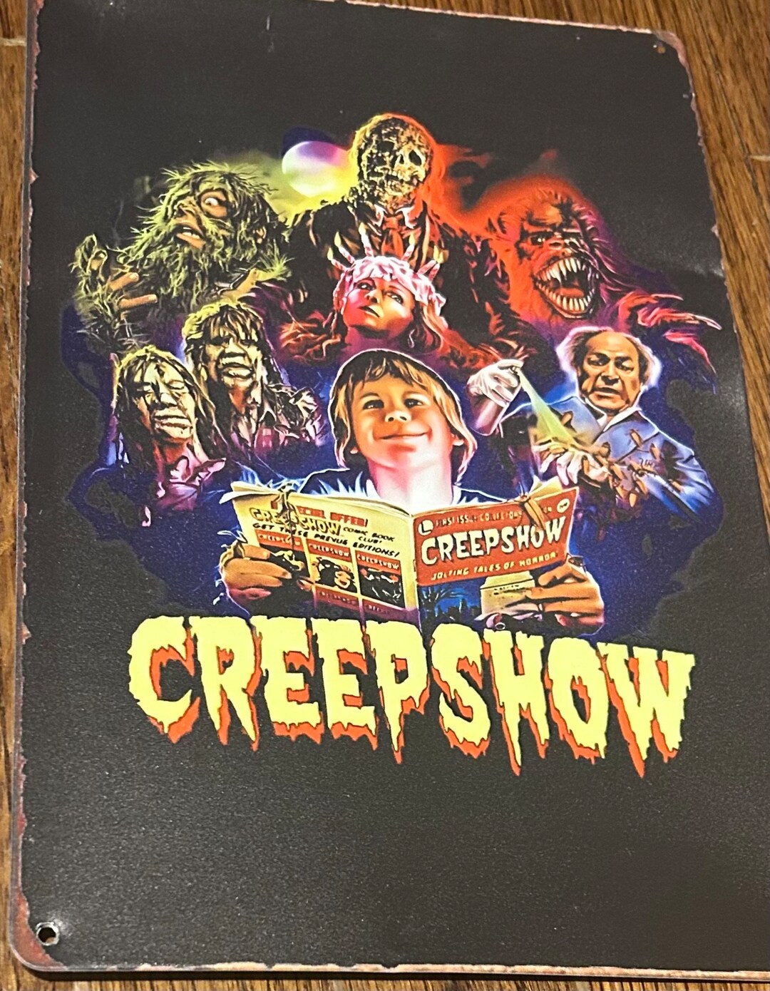 Creepshow Cult Classic Tin Advertisement Sign ~ Horror Film - Etsy