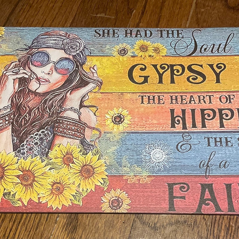 Hippie Sign - Etsy