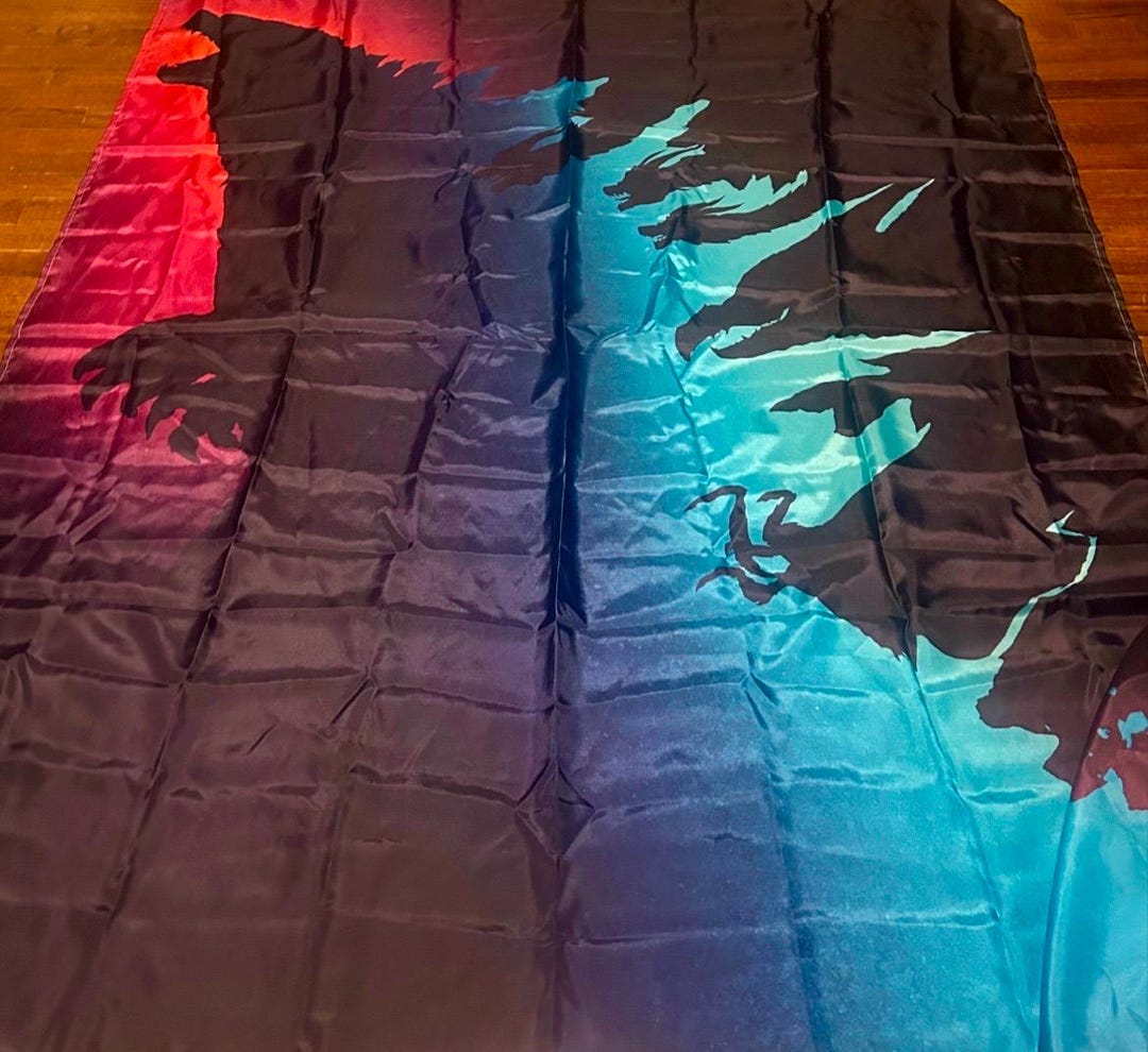 Godzilla Shower Curtain ~ Reptile Bathroom Decor - Etsy