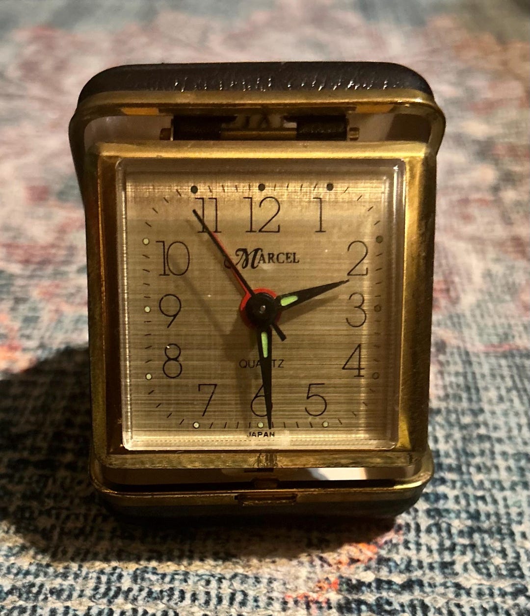 Vintage Marcel Travel Alarm Clock - Etsy