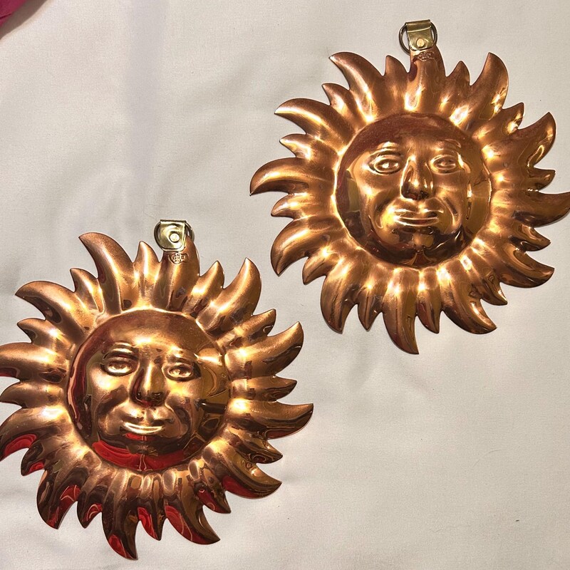 Copper Sun Wall Art - Etsy