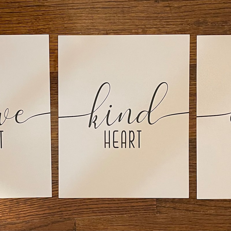 Kind Heart Calm Mind - Etsy