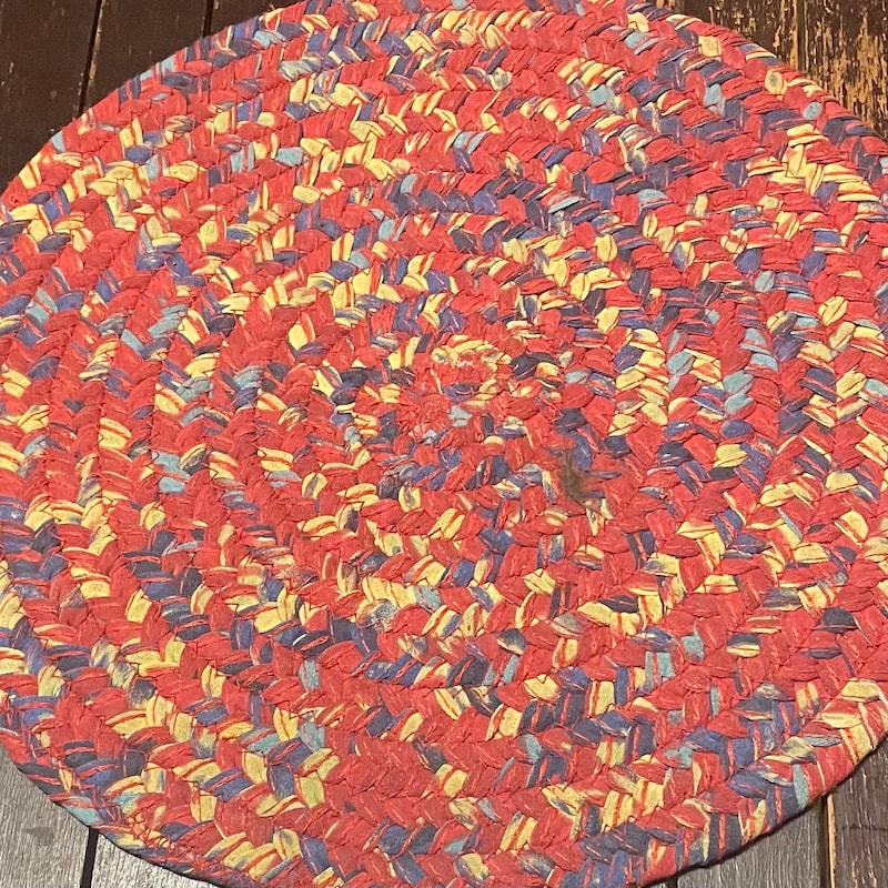 Hooked Chair Pads - Etsy