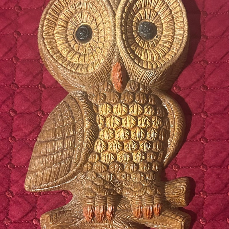 Owl Wall Plaque - Etsy