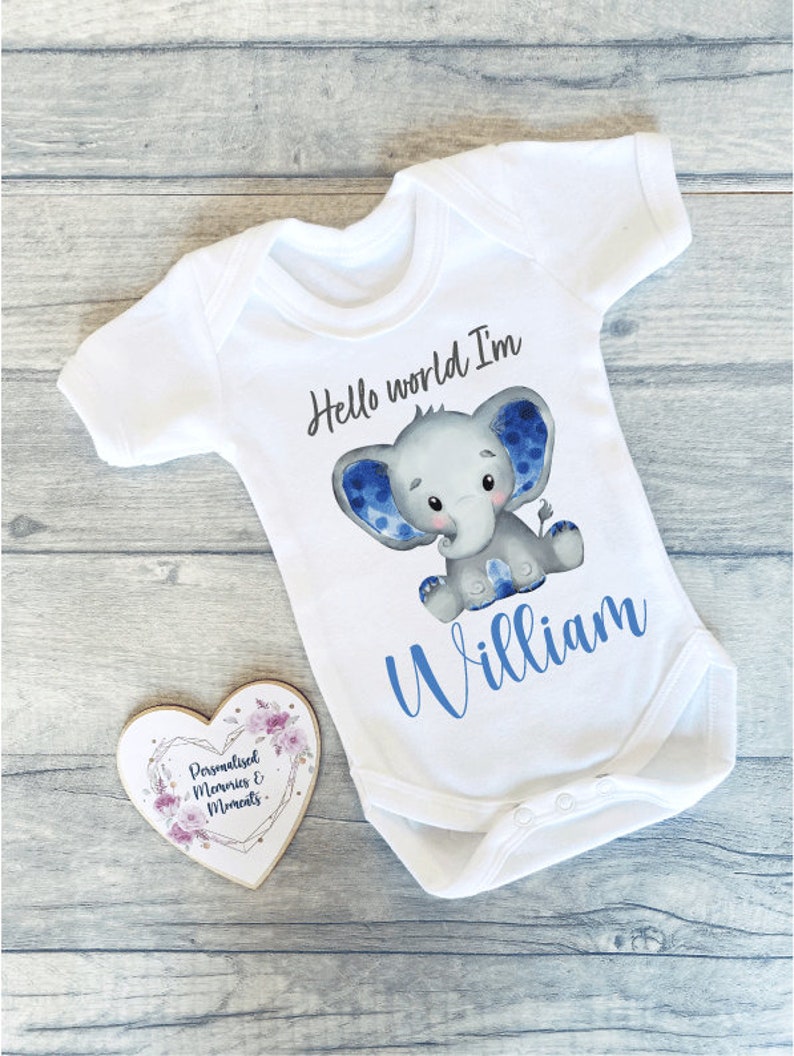 Newborn Baby Personalised Clothing Baby Gift Personalised | Etsy