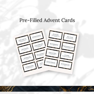 Editable Christmas Advent Activity Cards, Christmas Bucket List ...