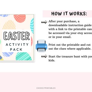 Easter Day Activity Pack Bundle for the Family, Word Search, Word ...