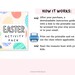 Easter Day Activity Pack Bundle for the Family, Word Search, Word ...