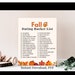 Fall Dating Bucket List for Couples, Fall Bucket List Printable, Autumn ...