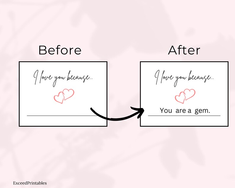 Reasons Why I Love You Mom Cards, Printable Love Notes for Mom ...