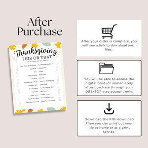 Printable Thanksgiving This or That Game, Thanksgiving Would You Rather ...