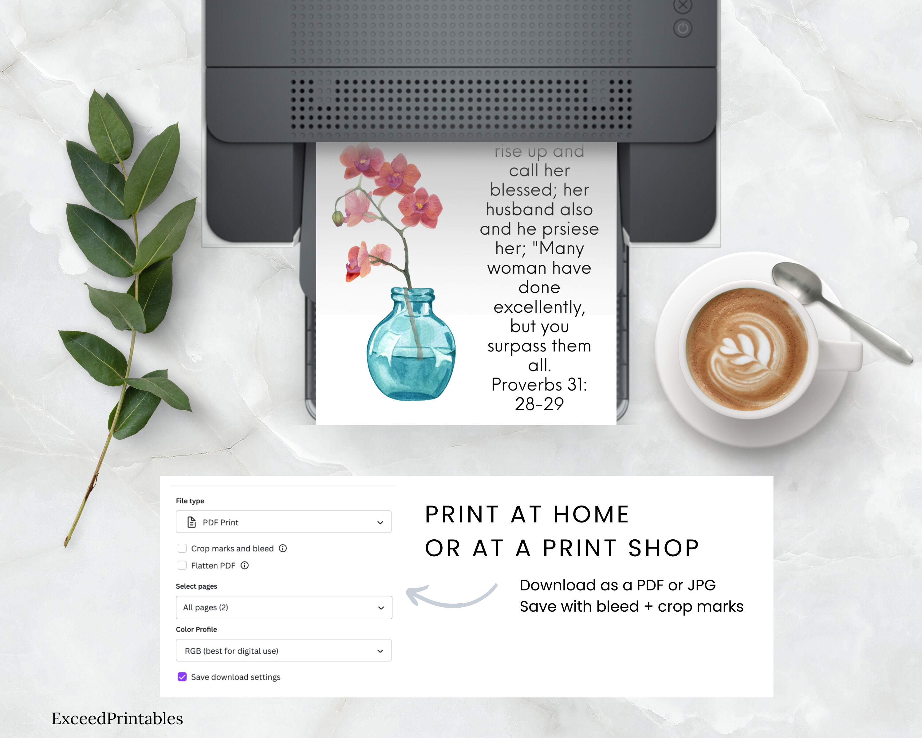 Mothers Day Bible Verse Handprint Art Bundle, Mothers Day Handprint ...