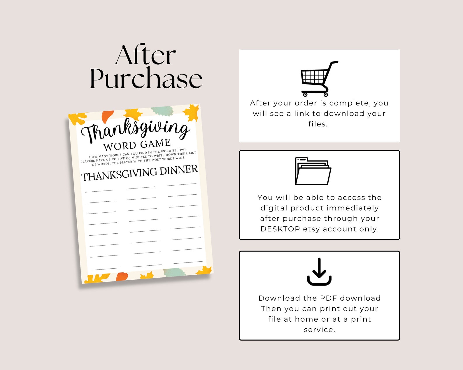 Printable Thanksgiving Word Scramble Game and Answer Key, Fun ...
