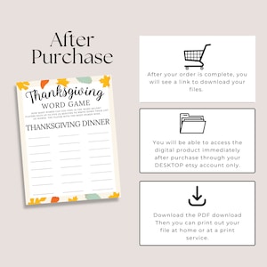 Printable Thanksgiving Word Scramble Game and Answer Key, Fun ...