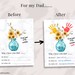 Sunflower Fathers Day Handcraft Printable, Printable Fathers Day Flower ...