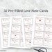 Reasons Why I Love You Mom Cards, Printable Love Notes for Mom ...