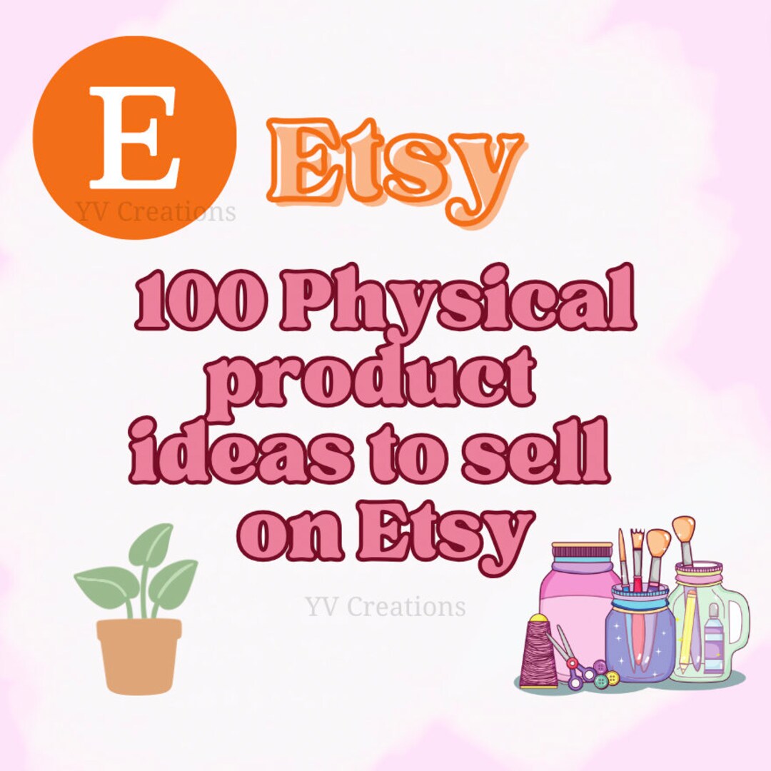 100 Etsy Product Ideas to Sell Profitable Digital Product Ideas - Etsy