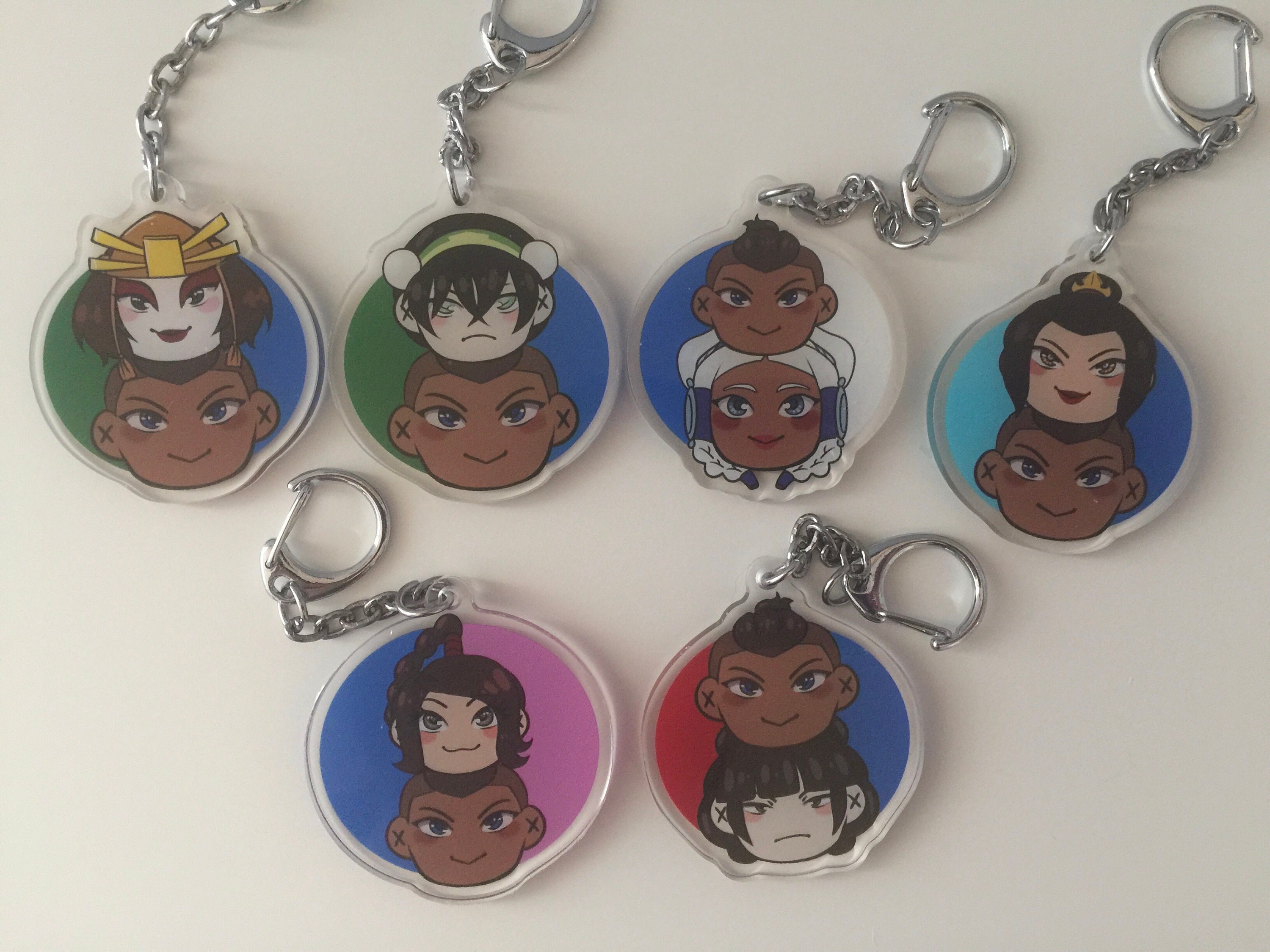 ATLA Avatar Duos Acrylic Charm / 2 Inches | Etsy