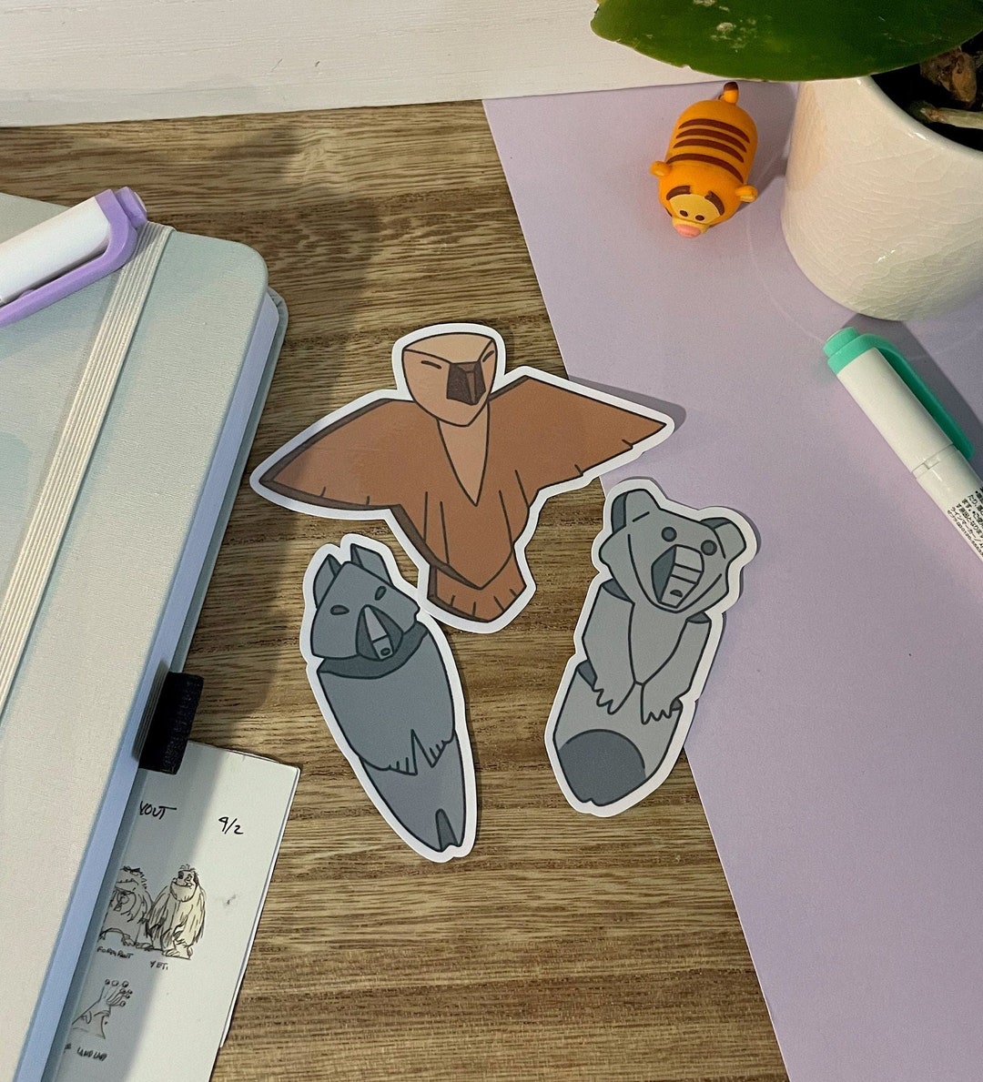 Brother Bear Totem Stickers | Eagle Sticker | Wolf Sticker | Bear ...