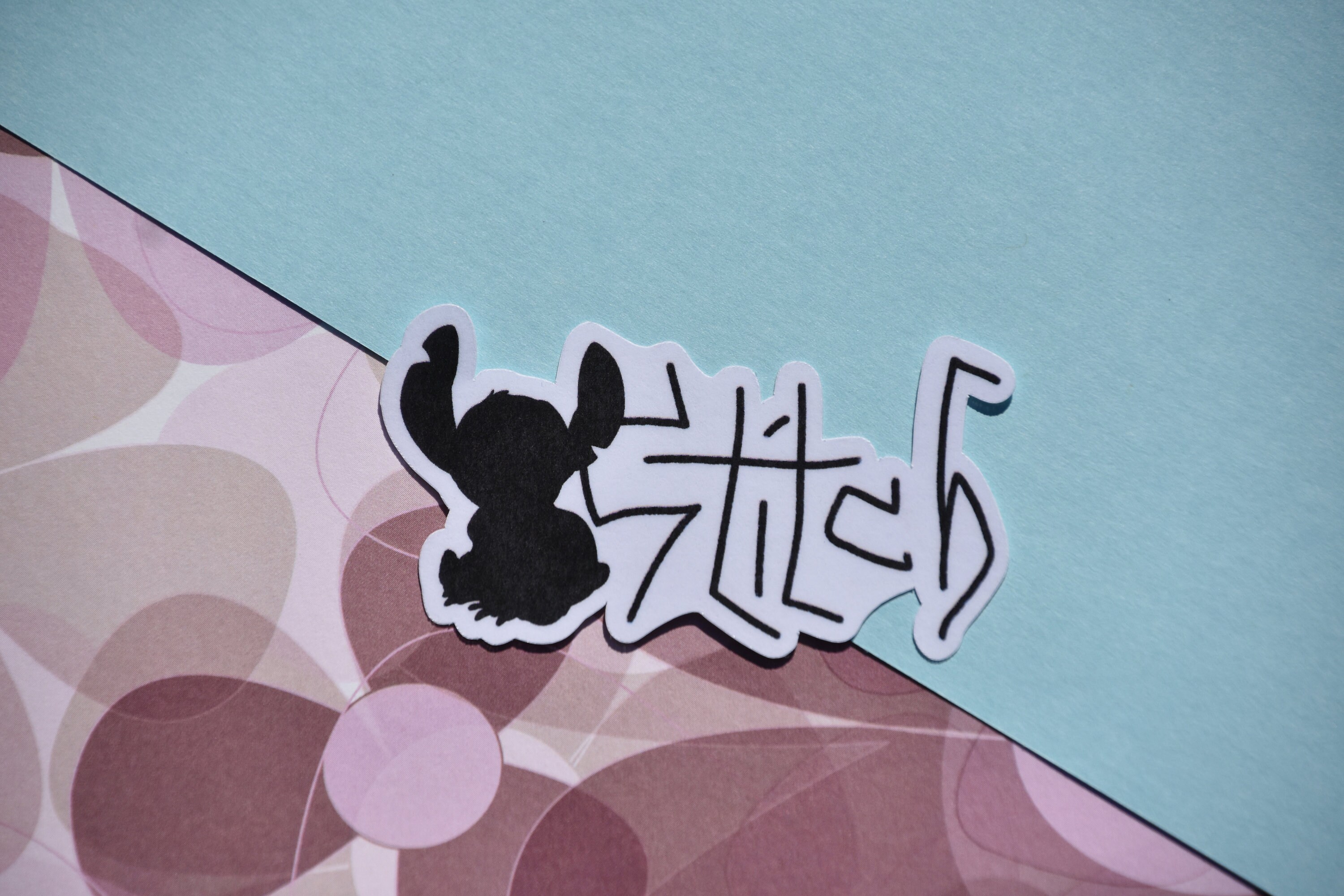 Stitch Character Signature Sticker Disney Sticker Autograph Water ...
