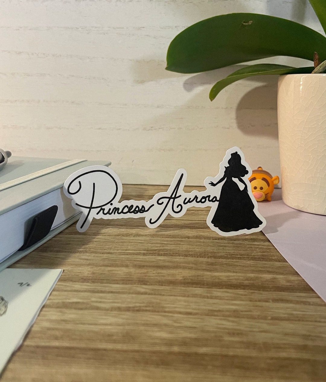 Princess Aurora Character Signature Sticker Disney Sticker Autograph ...