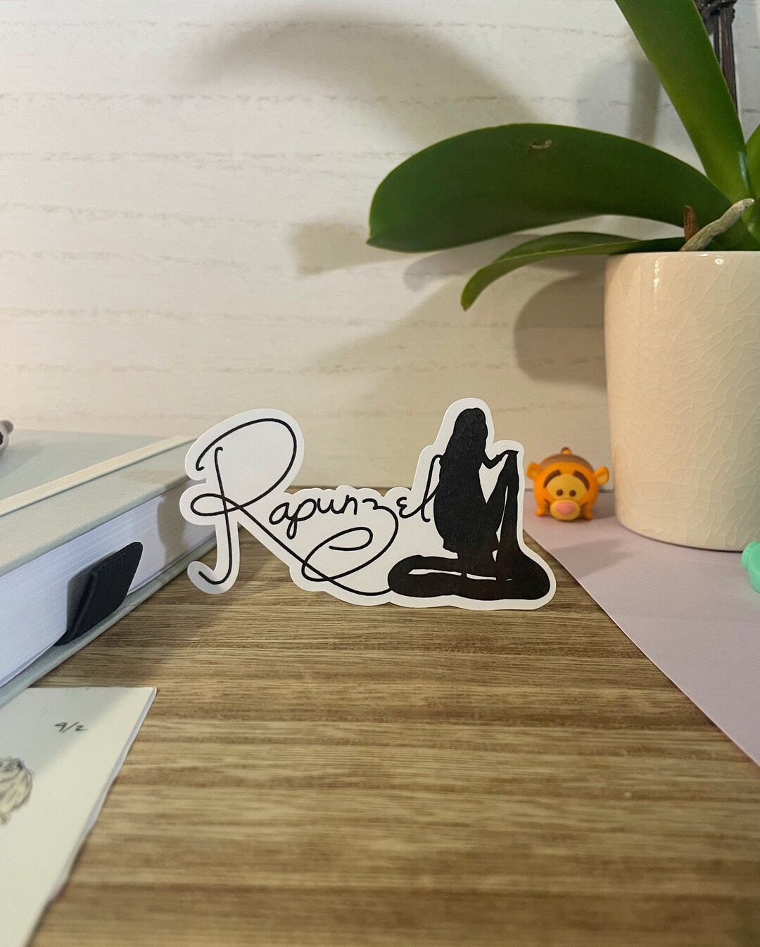 Rapunzel Character Signature Sticker Disney Sticker Autograph Water ...